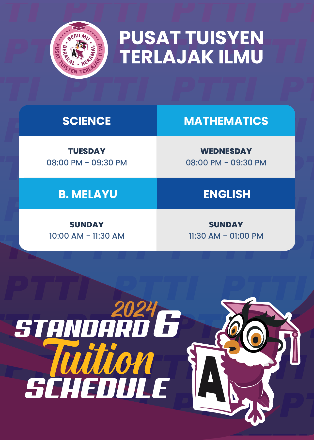 Pusat Tuisyen Terlajak Ilmu